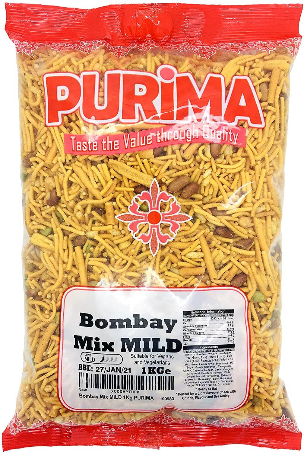 Buy Bombay Mix MILD Online UK Bulk BestTasty Indian Savoury Snack Nimko