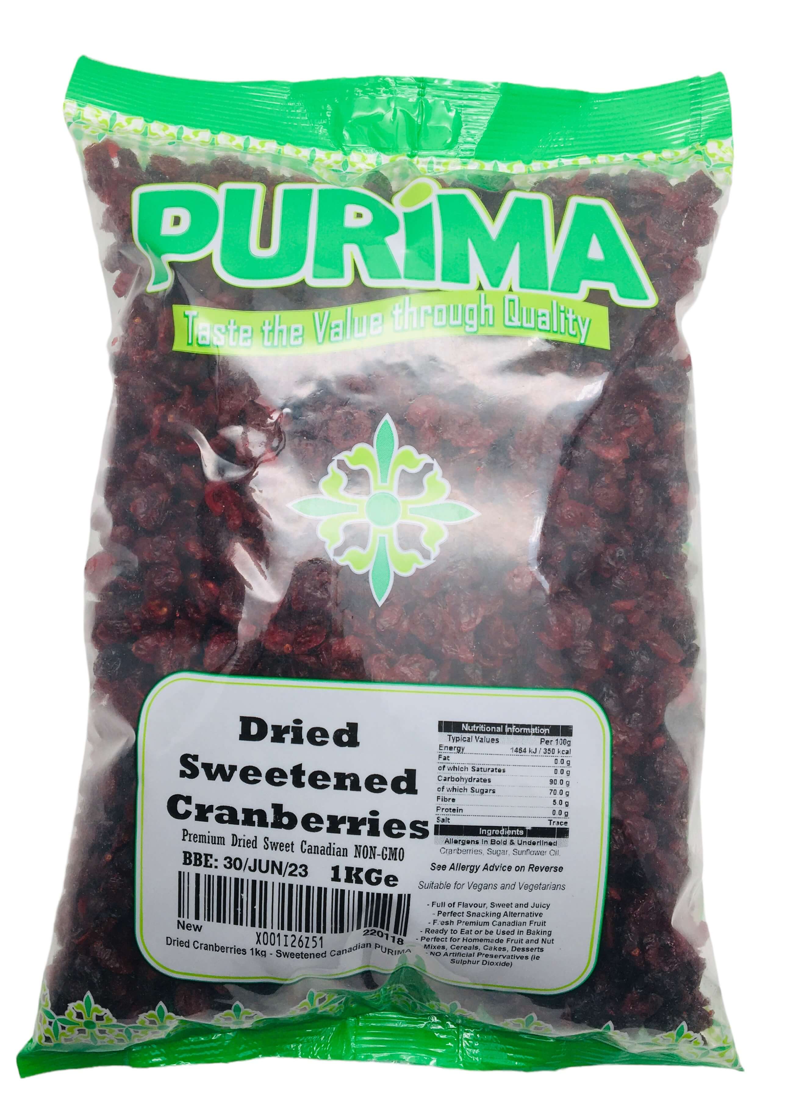 Dried Cranberries Big Bag